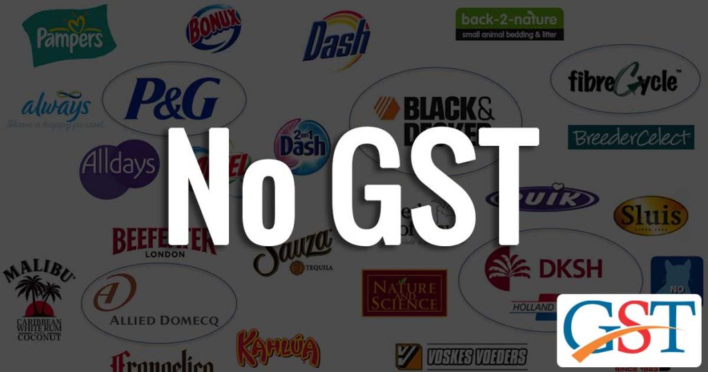 No GST On Advance From Now On FMCG Companies SAG Infotech