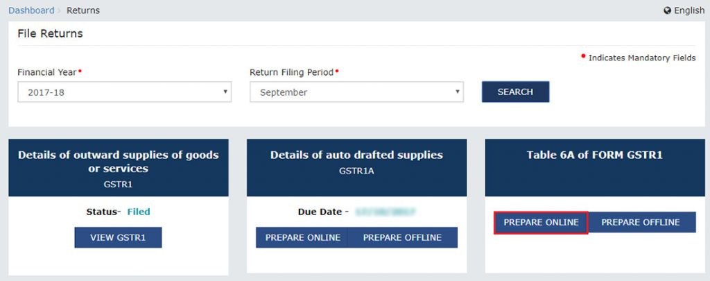 All About Table 6A (Export) of GSTR 1 with FAQs | SAG Infotech