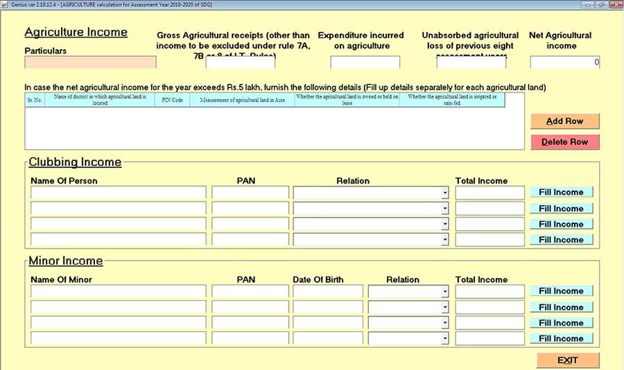Start Your ITR 1 Filing via Genius Income Tax Software | SAG Infotech