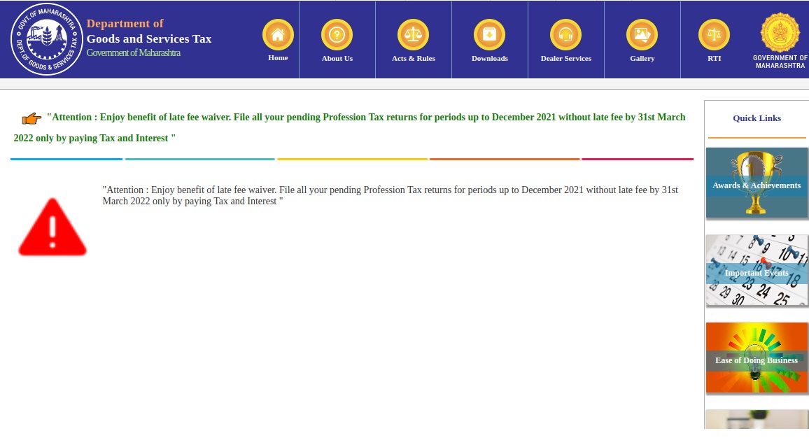 Latest Official Updates Under GST by the Indian Government