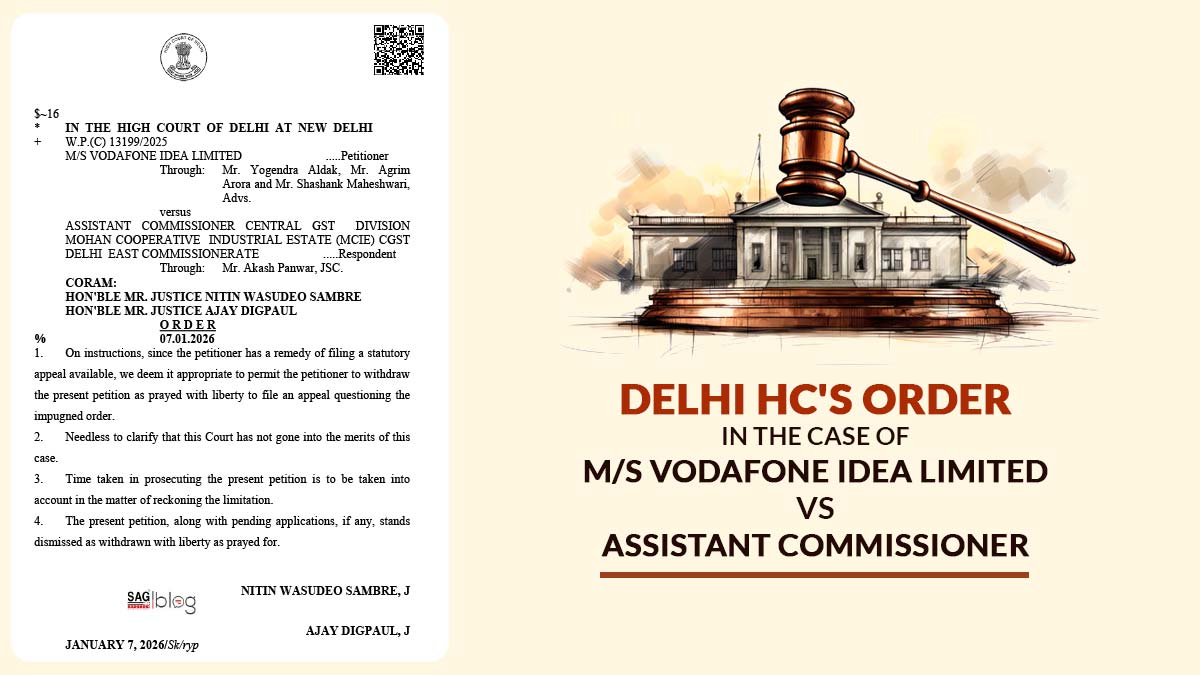 Delhi HC Directs Vodafone Idea to File GST Appeal for Refund Due to ...